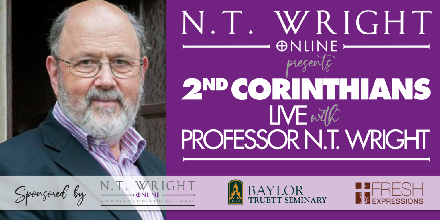 Upcoming Events – N.T. Wright Online